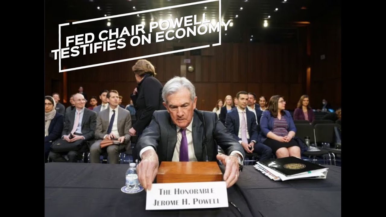 Fed Chair Jerome Powell testifies on Capitol Hill about Monetary policy ...