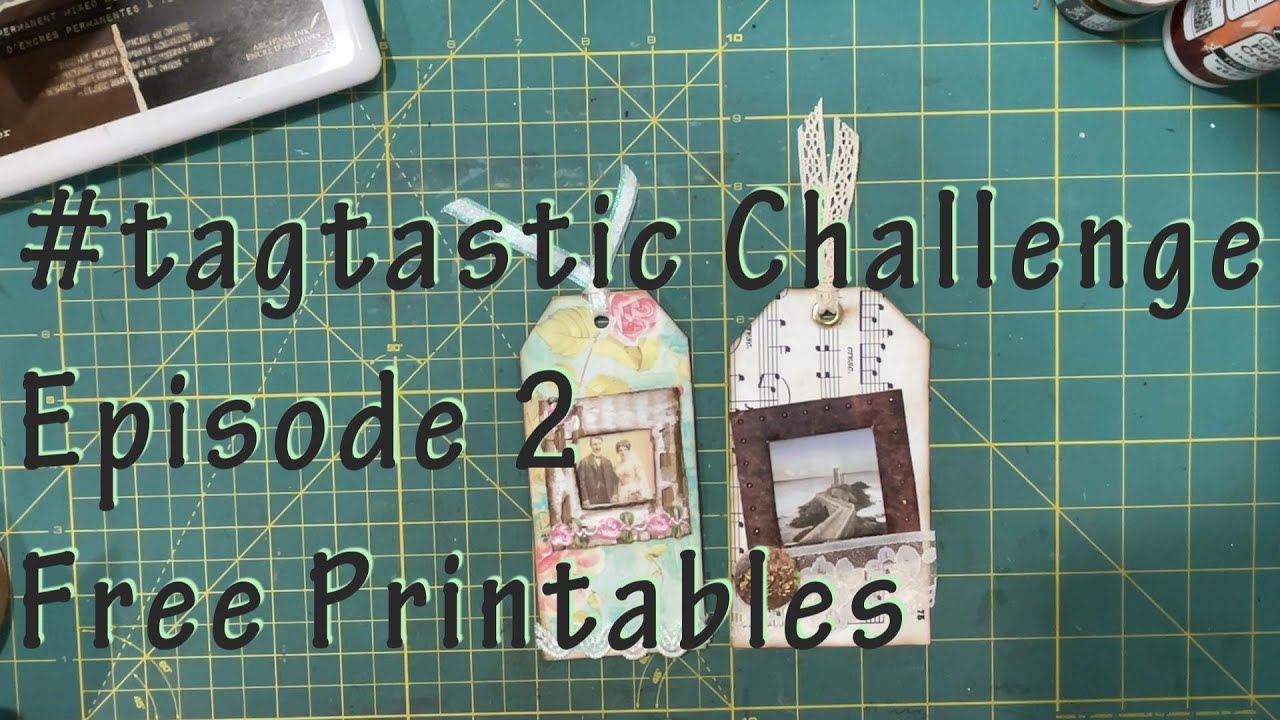 #tagtastic Challenge by Shabbydabbydoodah Episode 2 - YouTube