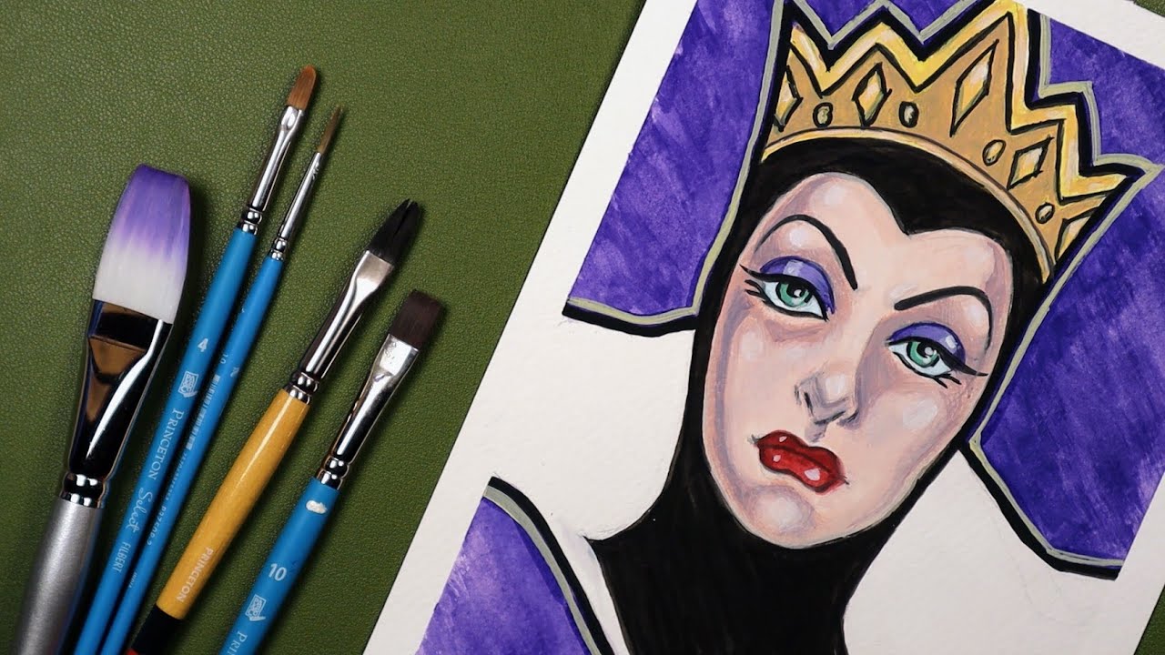 Evil Queen Painting