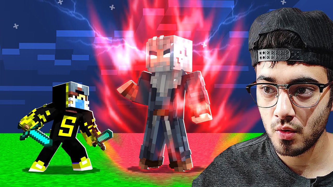 Defeating Evil Wizard in Minecraft - YouTube