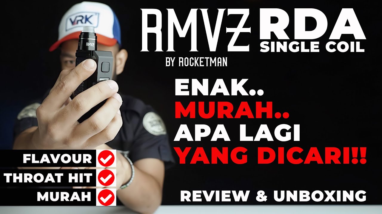 REVIEW & UNBOXING RMVZ ROCKETMAN RDA BY ROCKETMAN | ENAK & MURAH ...