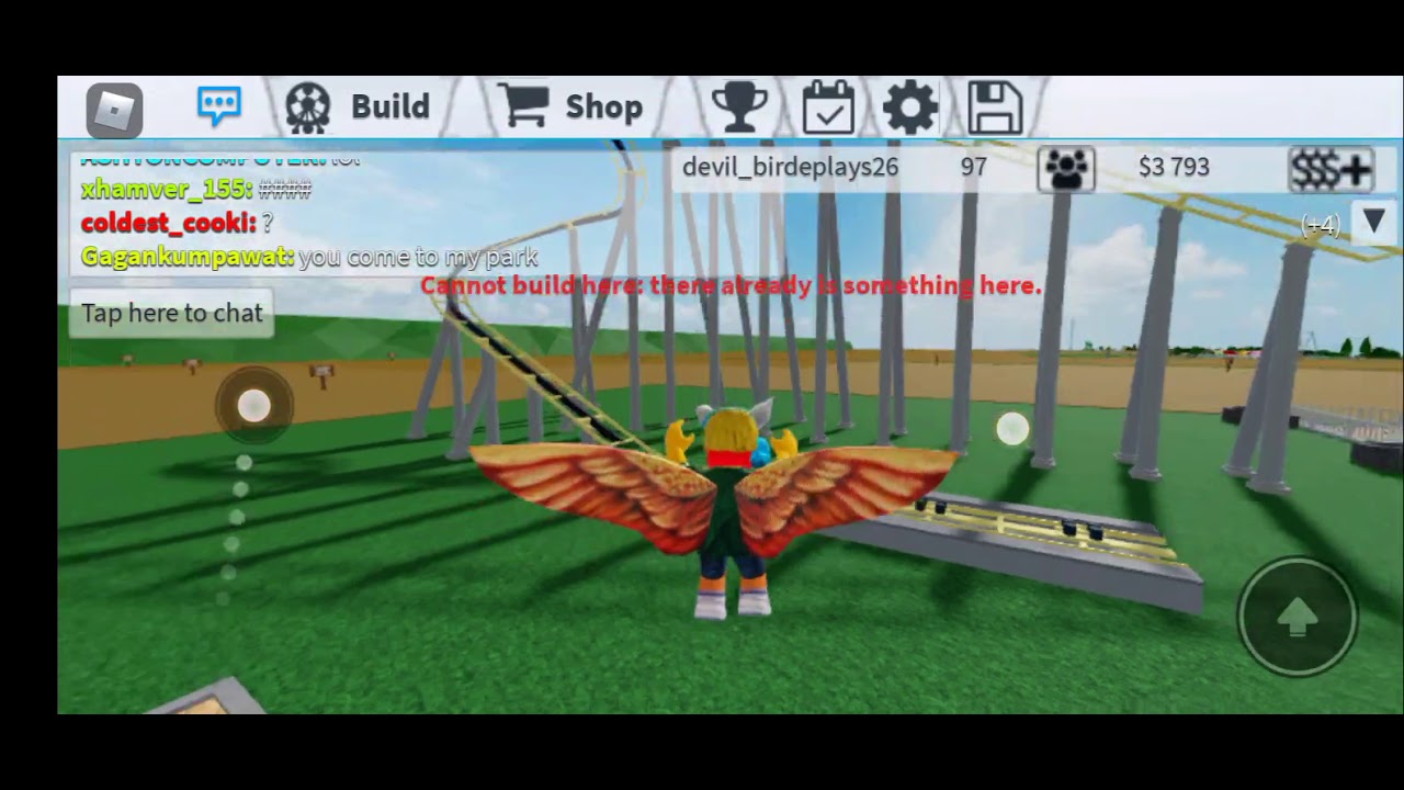 theme park tycoon 2 walkthrough (part 4) making a big roller coaster ...