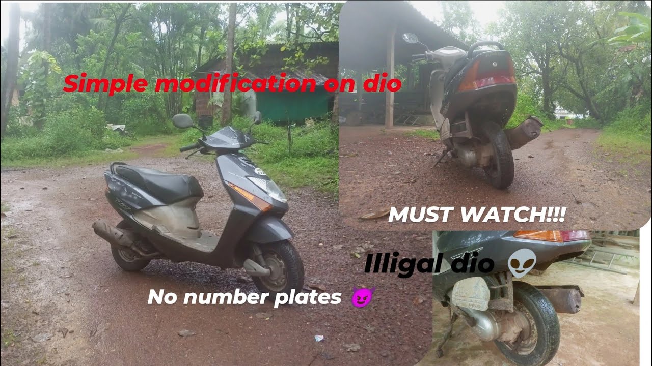 ||STONER BOY RIDER|| A SIMPLE MODIFY ON DIO 💥🚀 WITH LOUD SOUND 🔥 ...