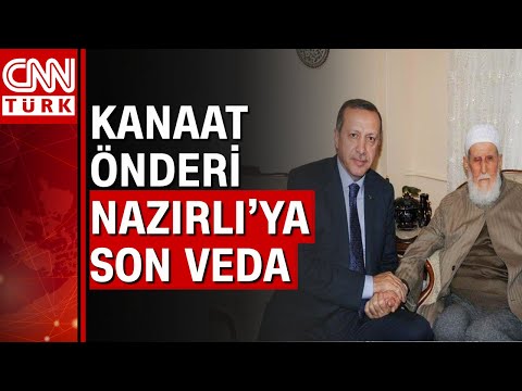 Cumhurbaşkanı Erdoğan, Hafız Abdullah Nazırlı'nın cenaze törenine katıldı