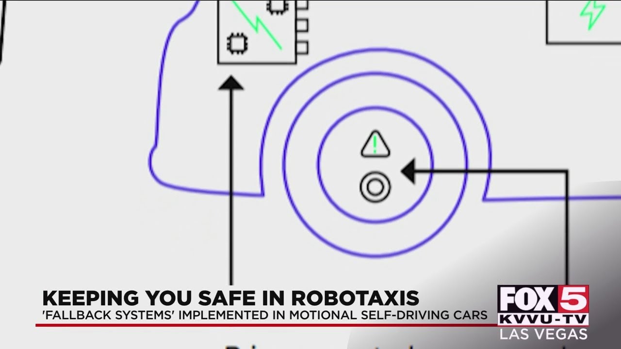 'Fallback systems' installed in Las Vegas robotaxis to keep passengers ...