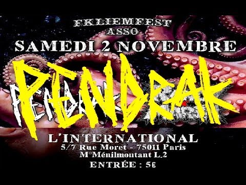 PENDRAK (Fr) Live Paris 02 11 2019 - YouTube