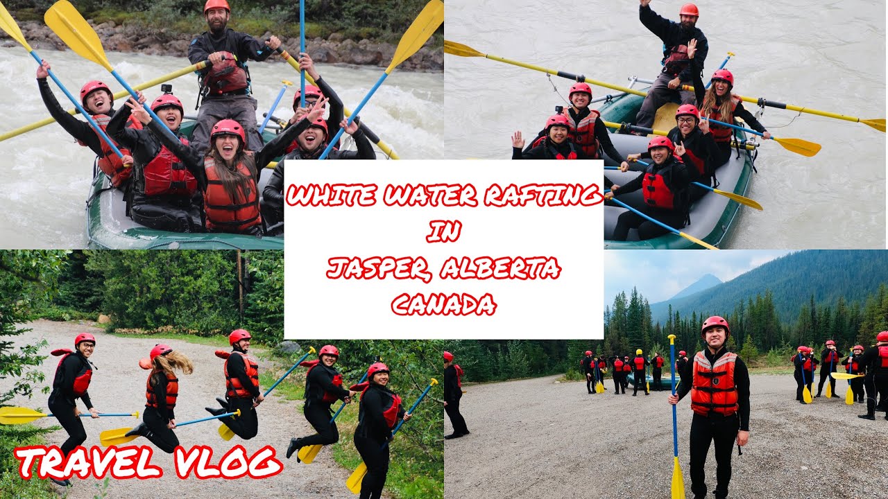 White Water Rafting in Jasper, Alberta Canada | Sunwapta River | 2021 ...