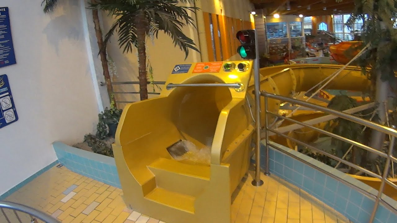 Sneaky Snake Water Slide at Park Wodny - YouTube