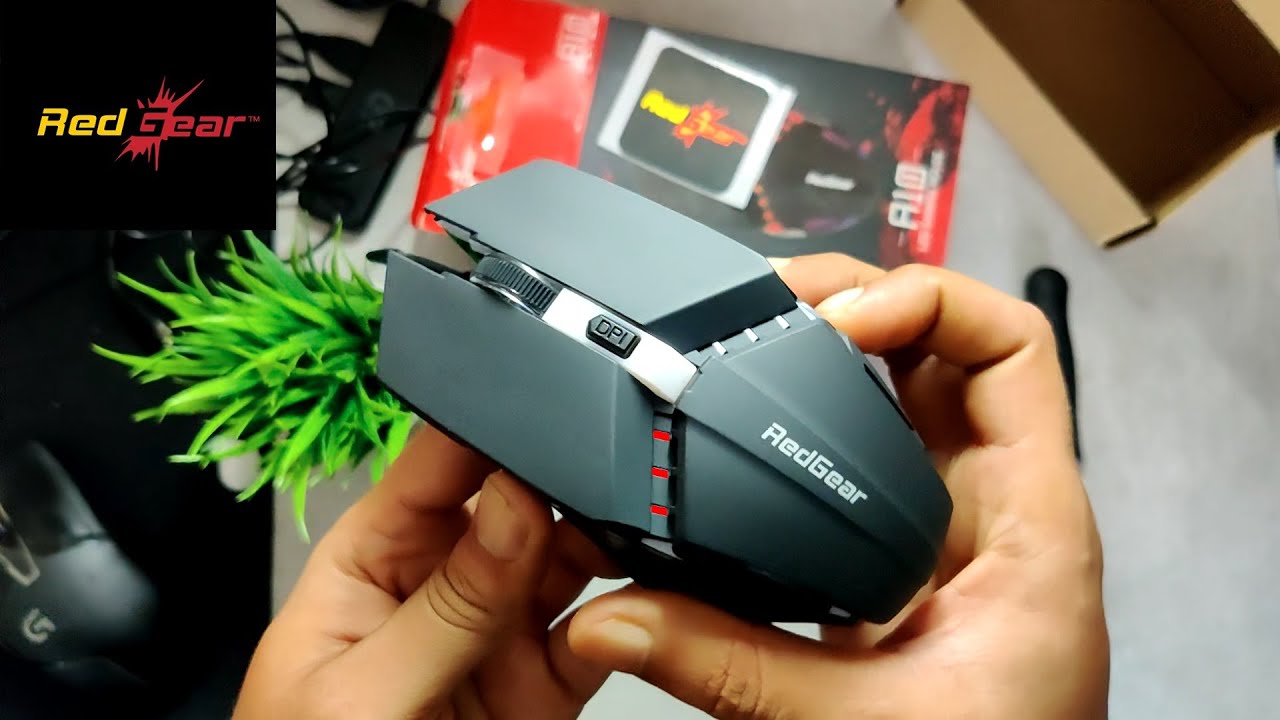 Redgear A10 Wired Gaming Mouse with RGB LED under 300 #mouse - YouTube