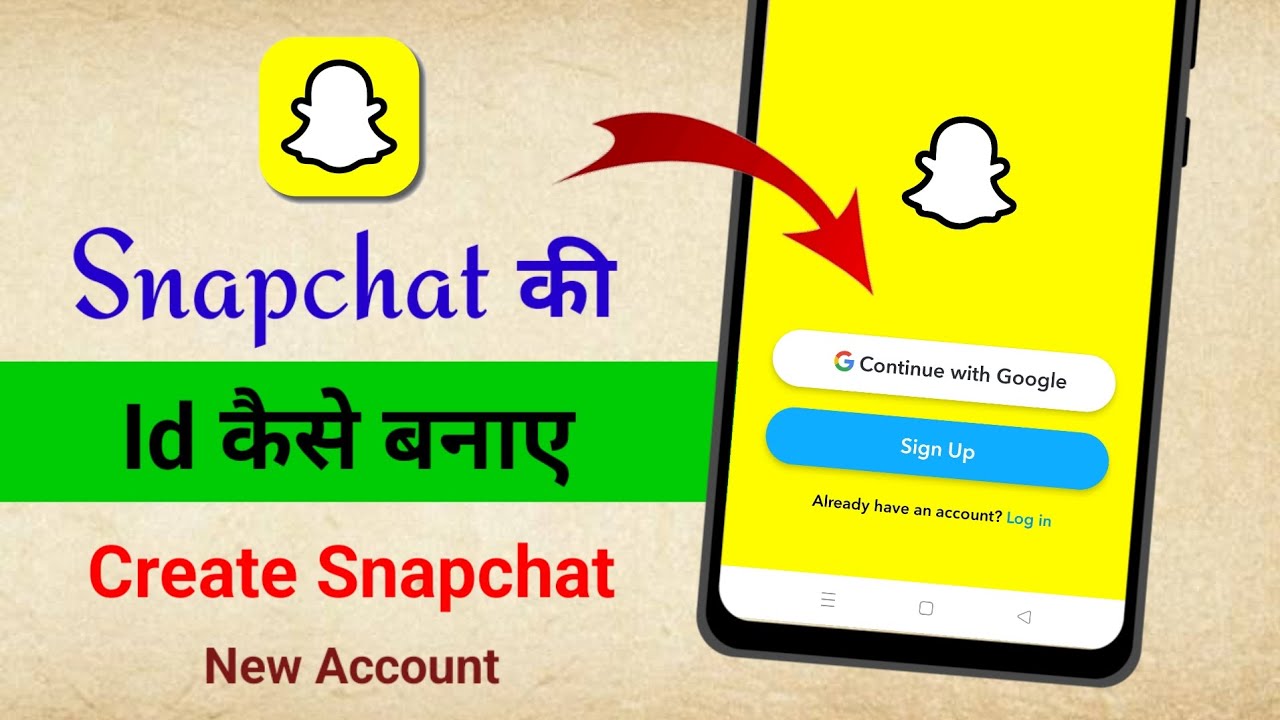 Snapchat account kaise banaye | How to create snapchat account - YouTube
