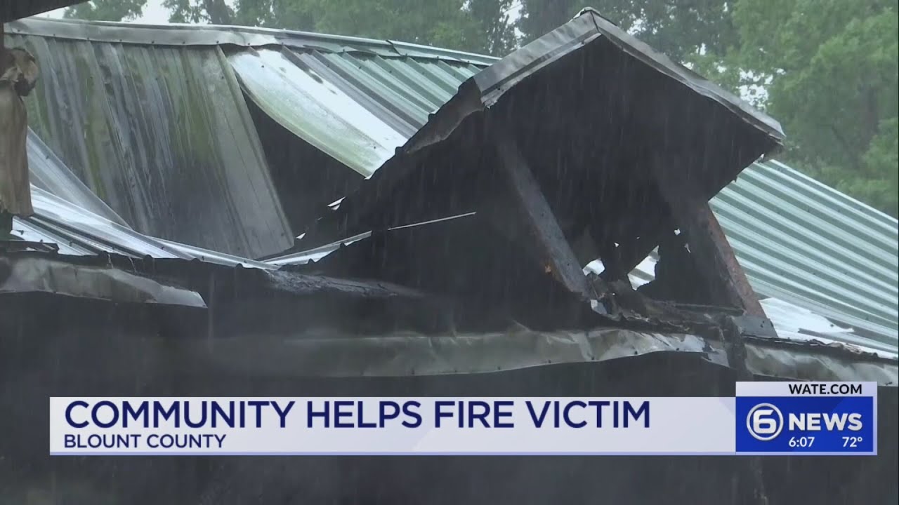 Blount County community steps up after fire destroys deputy’s home ...