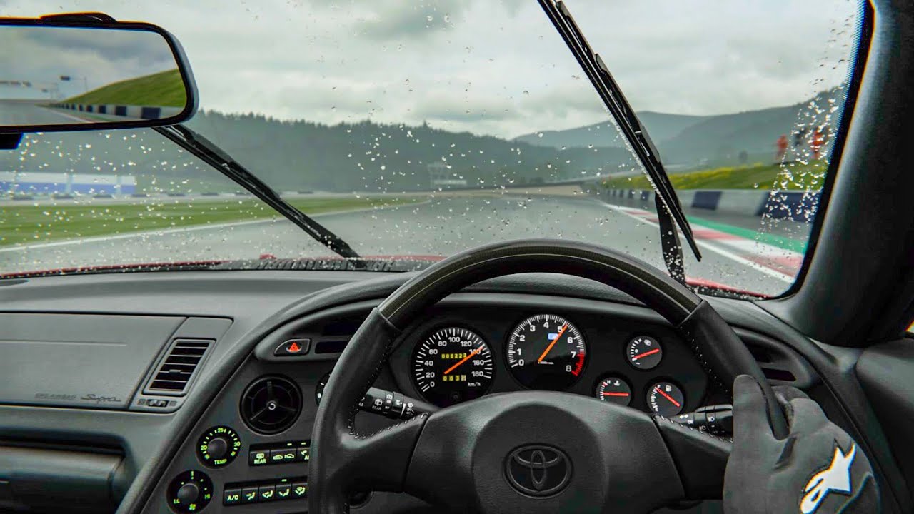 GT Sport Rain Weather Gameplay - YouTube