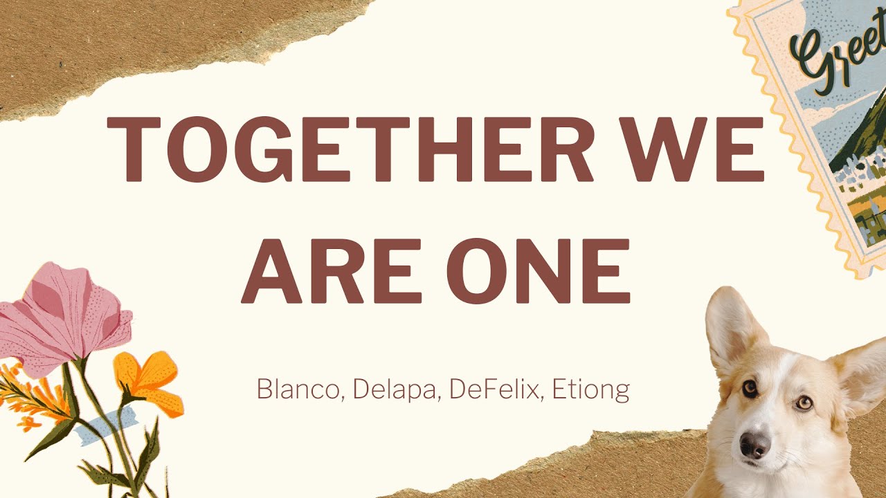 TOGETHER WE ARE ONE || Blanco, Delapa, DeFelix, Etiong - YouTube