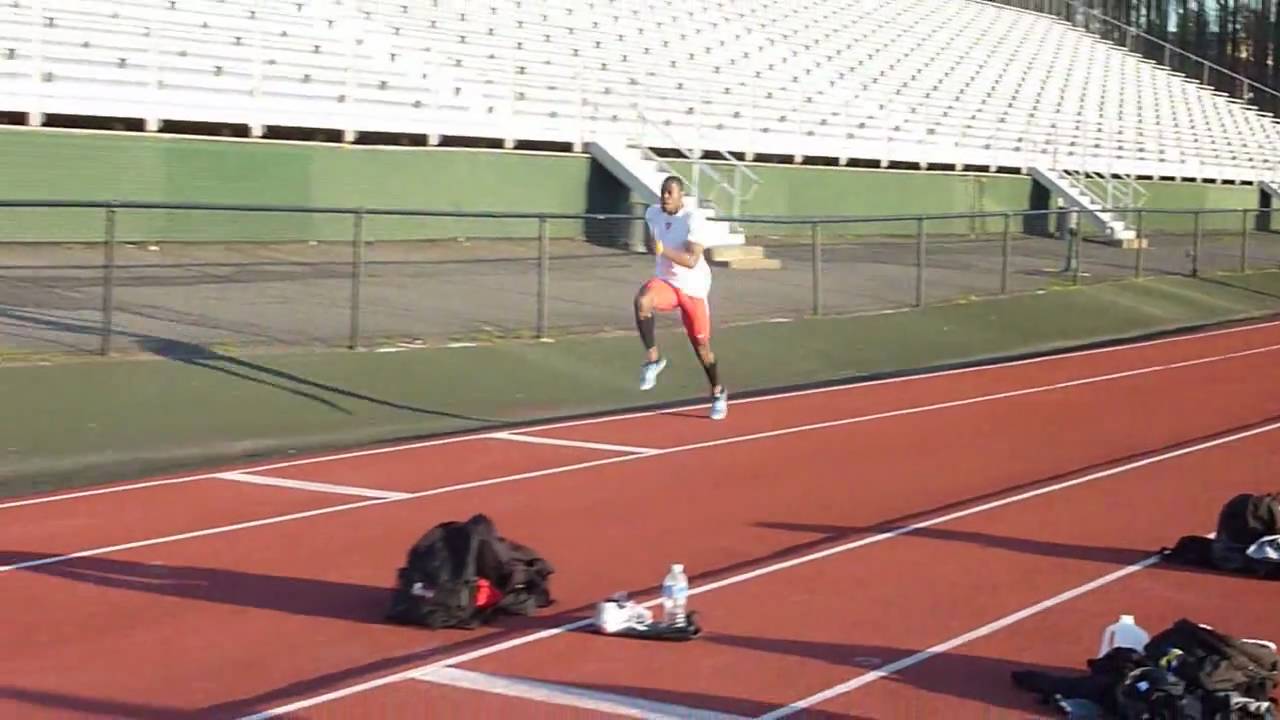 Triple Jump Training - Samyr Laine (Outdoors 2011::April) - YouTube