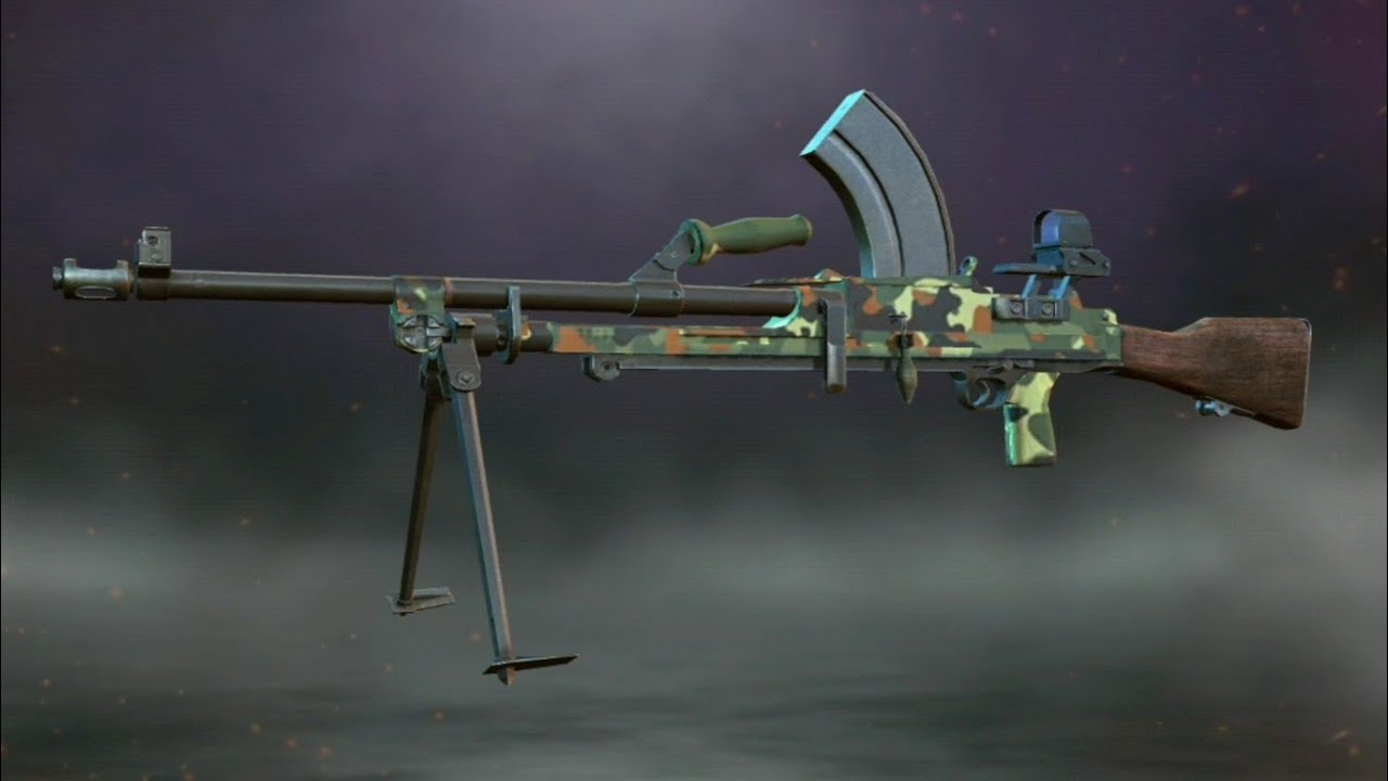 World War 2 Battle Combat Rare Machine gun Bren Mk II 5 Rank Damage ...