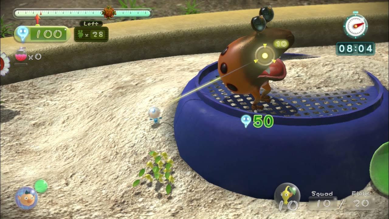 Pikmin 3 Hack - Bingo Battle Stages playable in Mission Mode - YouTube