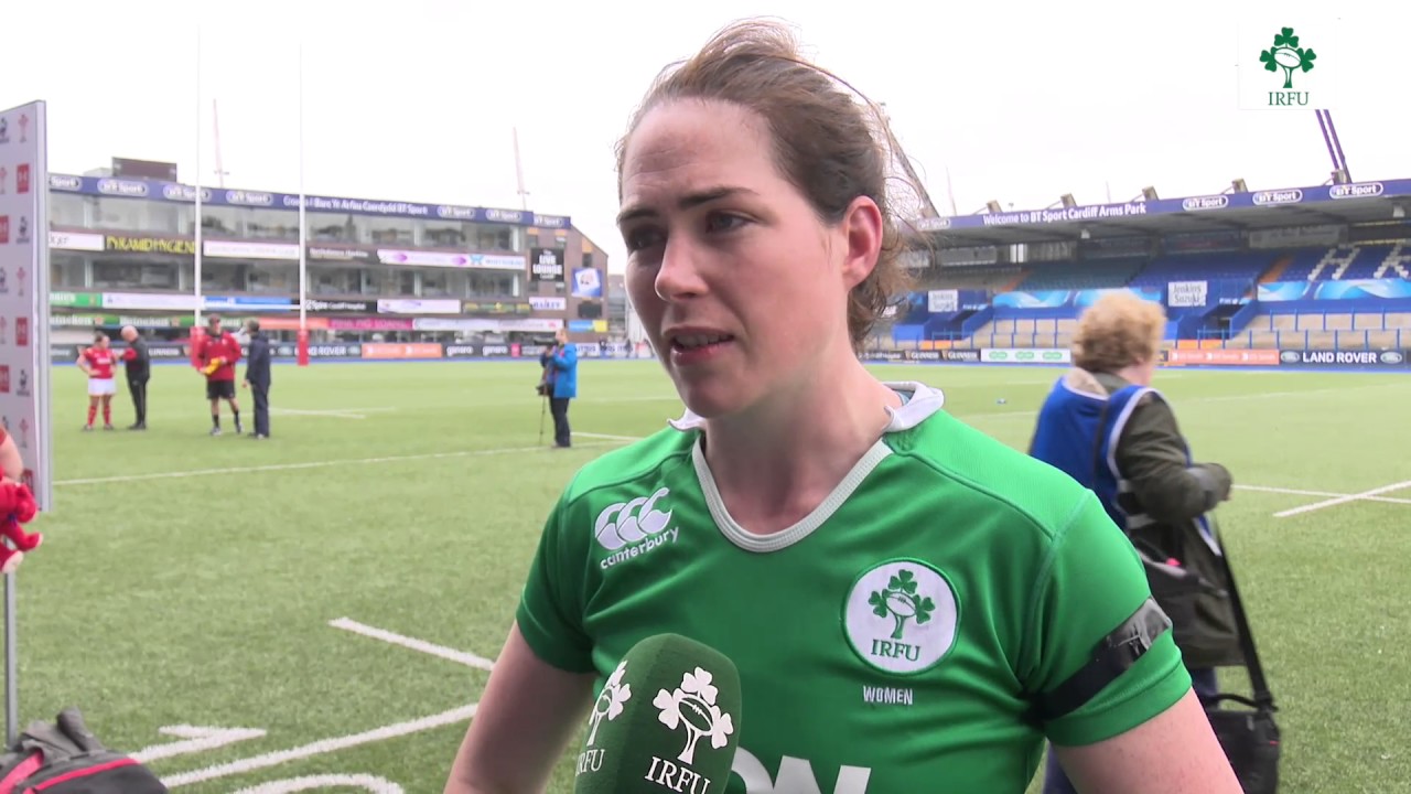 Irish Rugby TV: Nora Stapleton Post-Match Reaction - YouTube