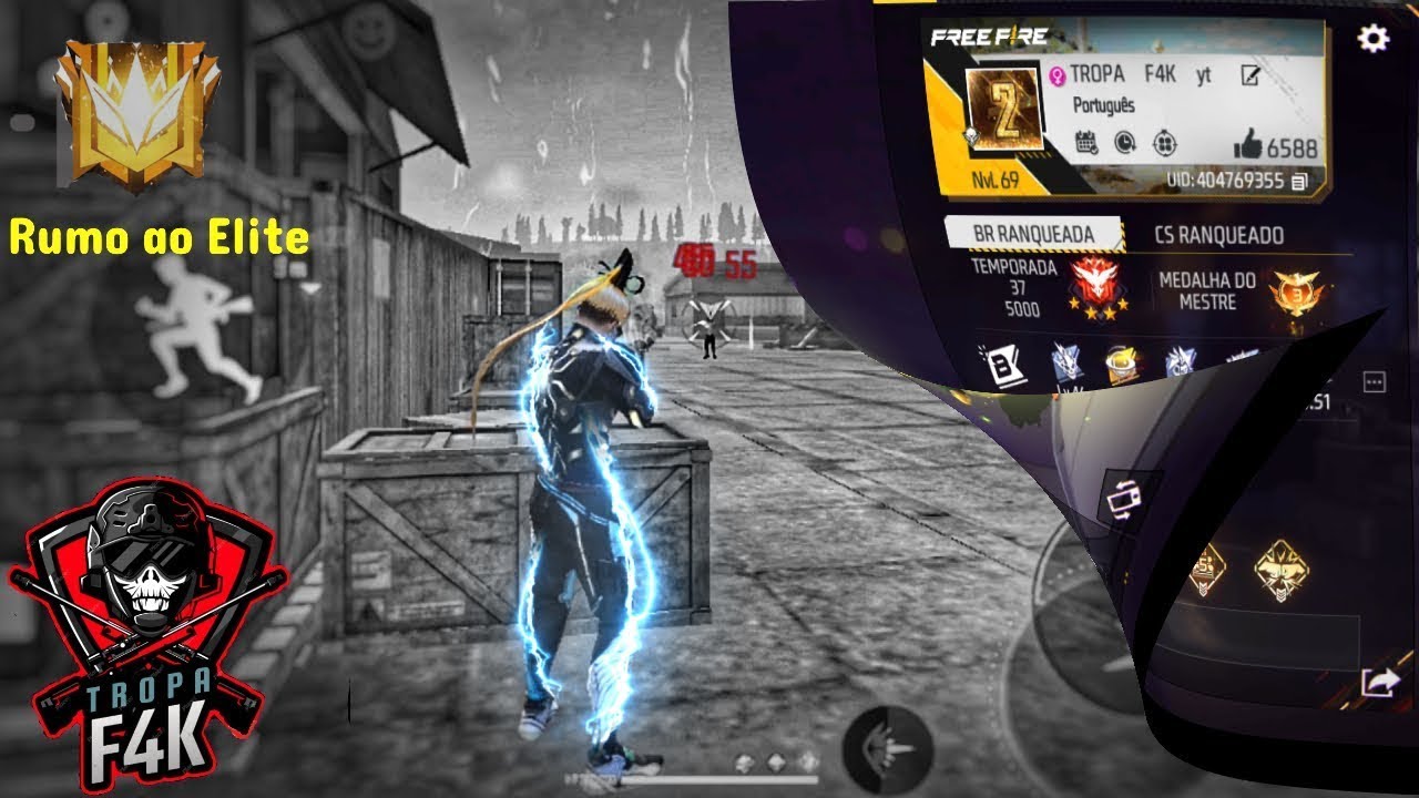 FF DE CRIA TROPA RUMO AO ELITE - YouTube