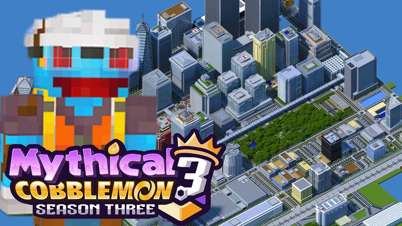 MAKING A TEAM! Mythical Cobblemon Season 3 Ep 18 - YouTube