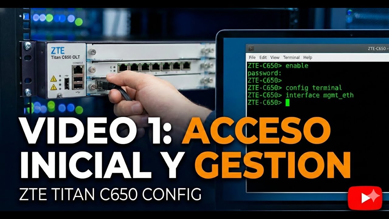 ¿Quieres ver cómo configurar esto desde cero para dar 10 Gigas? - YouTube