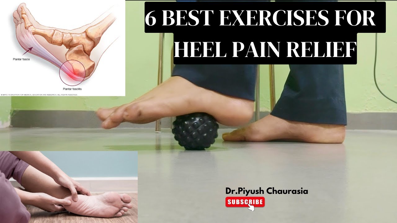 6 Best Exercises For Heel Pain Relief/Treatment of Heel Pain(Planter ...