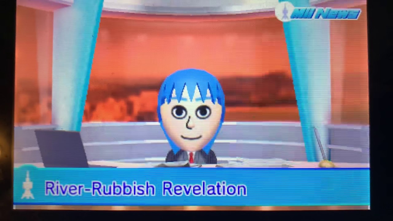 Tomodachi Life - Mii News - River-Rubbish Revelation - Day 6 - YouTube