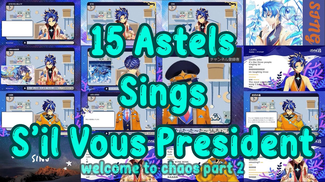 [Holostars] 15 Astels Fight for Presidency (Again) [Astel Leda] - YouTube