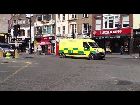 London ERS Medical Ambulance on a shout - YouTube