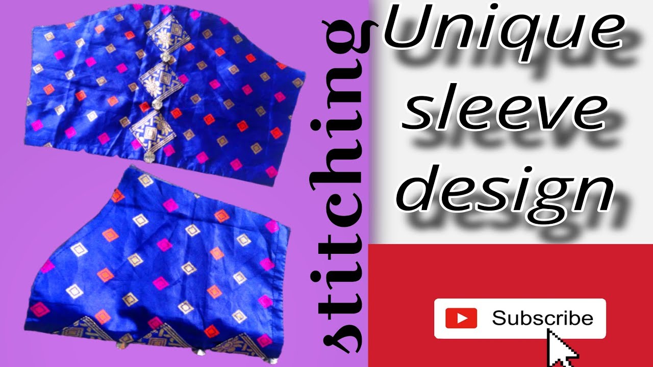 Unique sleeve design stitching|| new sleeve design|| kakoli blog - YouTube