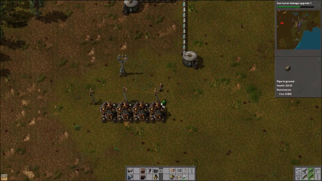 Factorio #009 - Oil Refineries and Producing Sulfur - YouTube