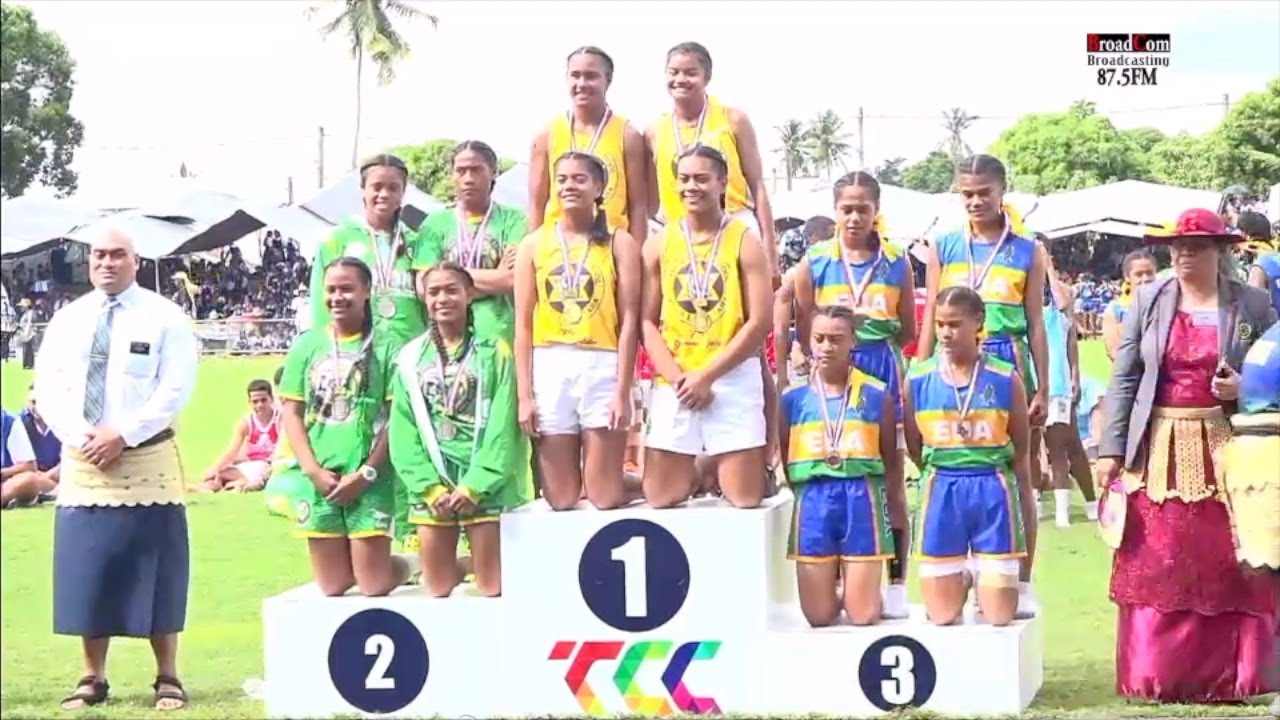 Amazing Finish! 4 x 400m Relay Final: Intermediate Girls: Tonga ...
