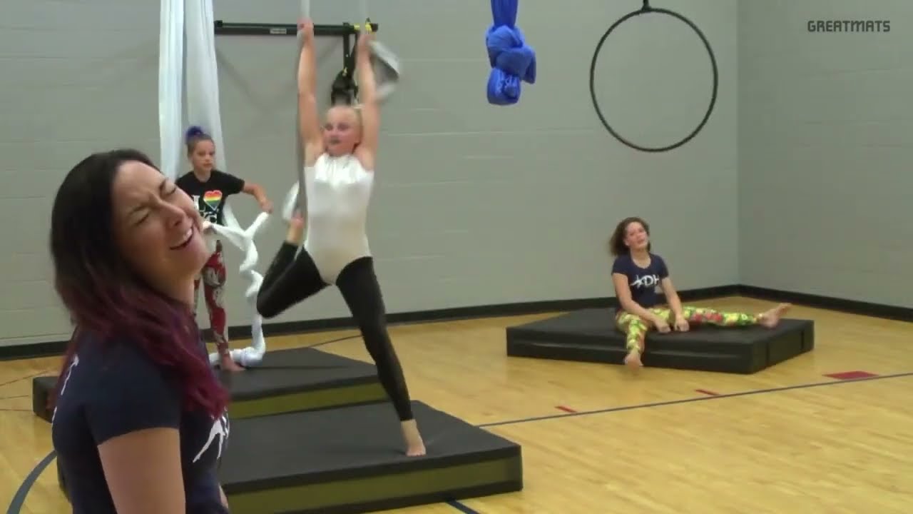 Aerial Crash Mats - YouTube