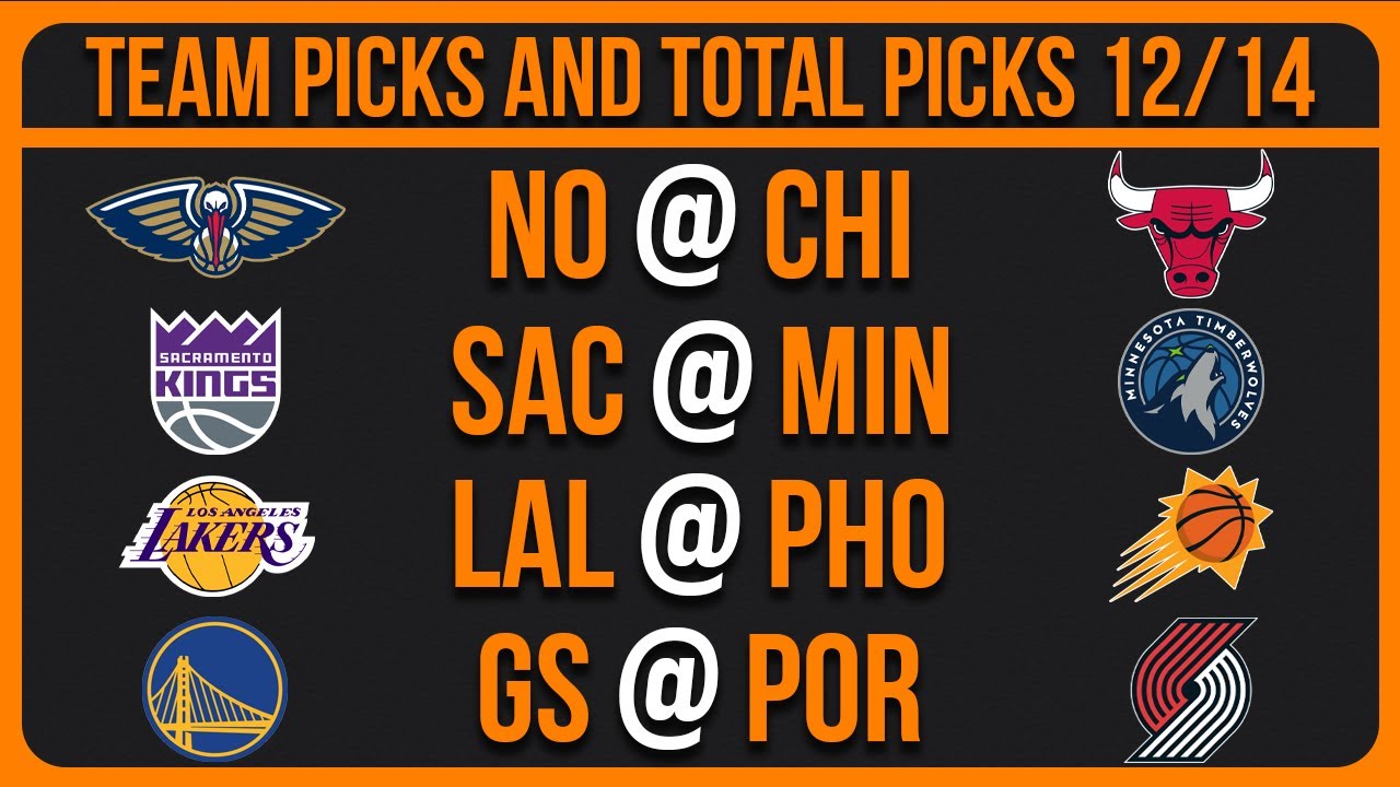 NBA Picks Today 12/14/25 NBA Picks and Predictions NBA Bets Today - YouTube