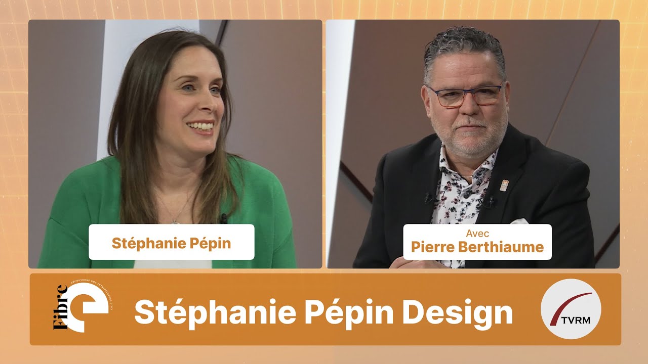 Fibre E - Stéphanie Pépin Design - Émission du 25 février 2025 - YouTube
