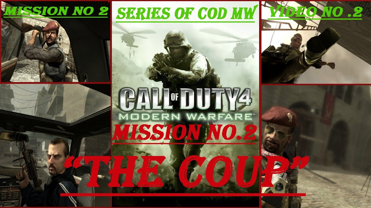 Call of Duty 4 Modern Warfare Mission no.2 . War began message send to ...