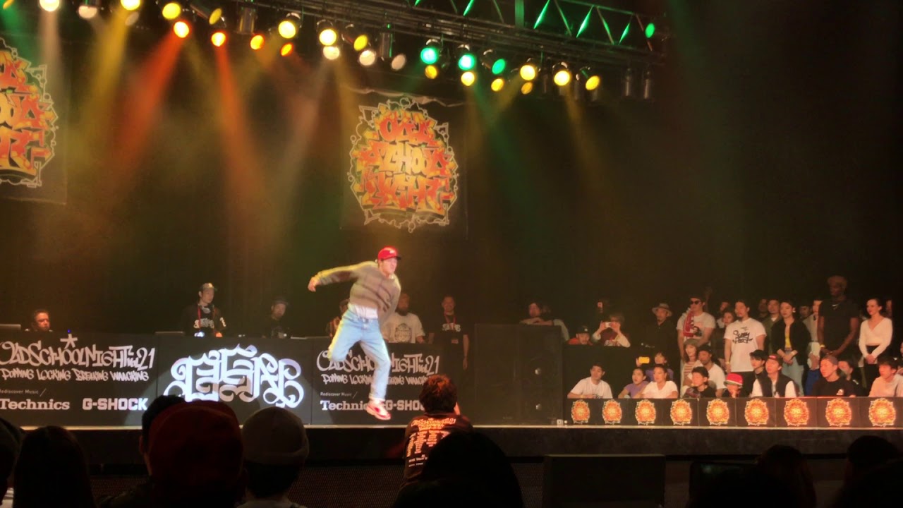 Bboy Luigi (skill Methodz crew) JUDGE DEMO OSN OLD SCHOOL NIGHT vol.21 ...