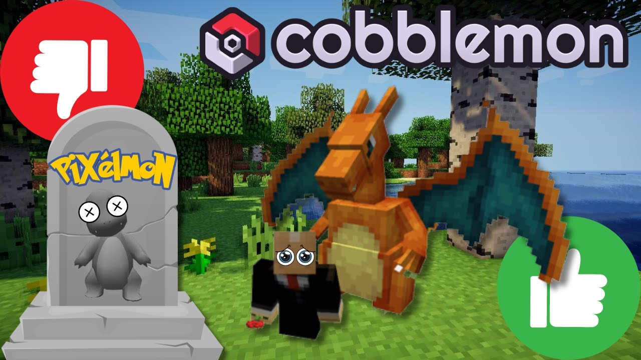 Is Cobblemon the END of Pixelmon? New EPIC Pokemon Mod! - YouTube