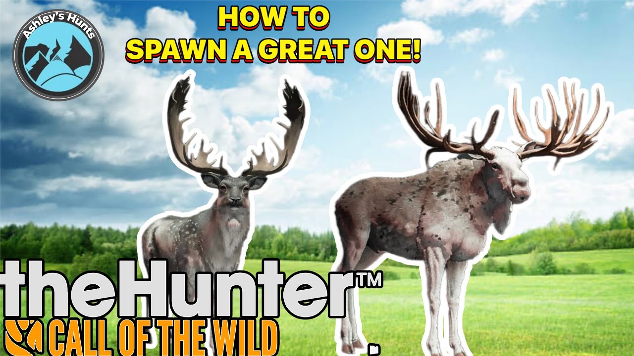 HOW TO SPAWN A GREAT ONE!!!!- The Hunter call of the Wild - YouTube