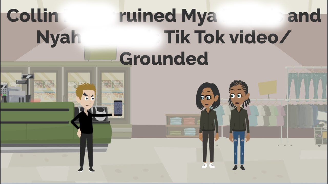 Collin Miller ruined Mya Davis's and Nyah Frazier's Tik Tok video ...