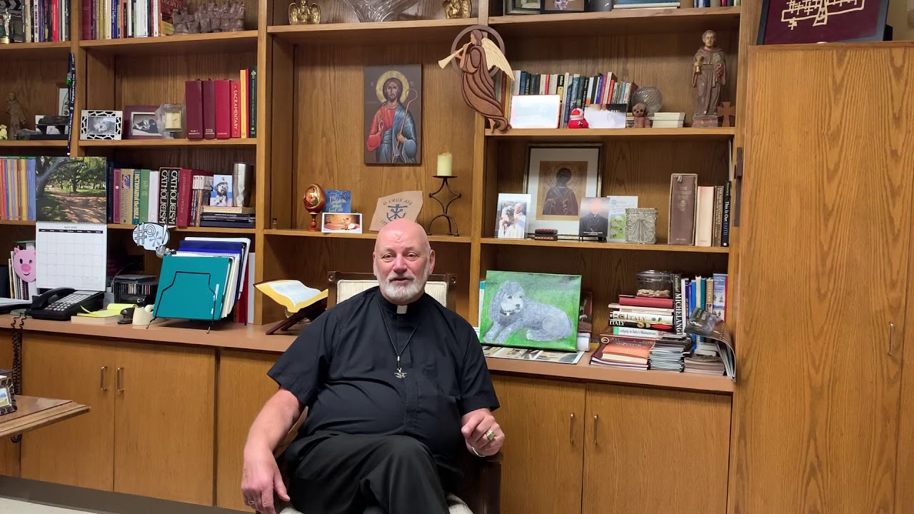 A Holy Week Message from Fr. Ed Kaminski C.S.C., Pastor - YouTube