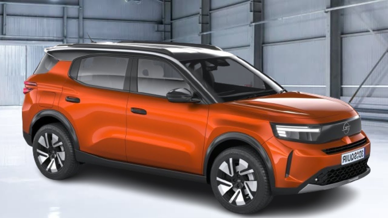 Upcoming 2025 Vauxhall Frontera ⚡️ SUV BOLD Look in Compact SUV - YouTube