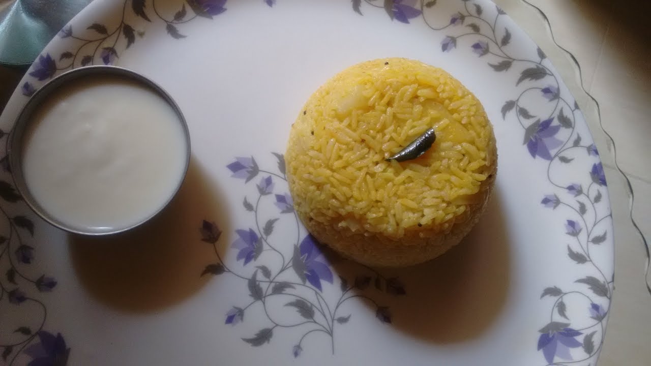 Bachelor aloo bath recipe | potato recipe | aloo bath rice recipe ...