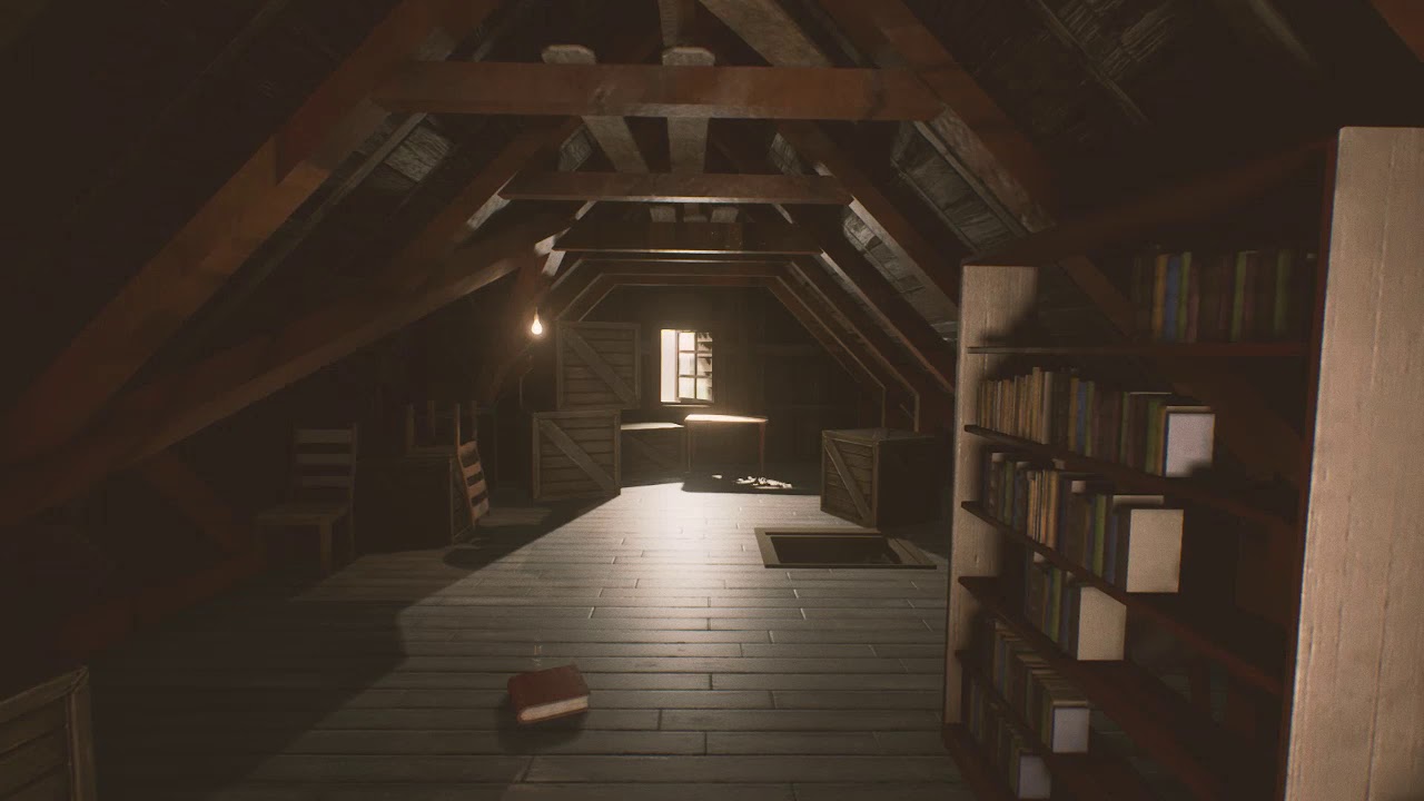 STEAM GAME SHADOW OVER ISOLATION DARK PEACEFUL ATTIC VIDEO GAME ...