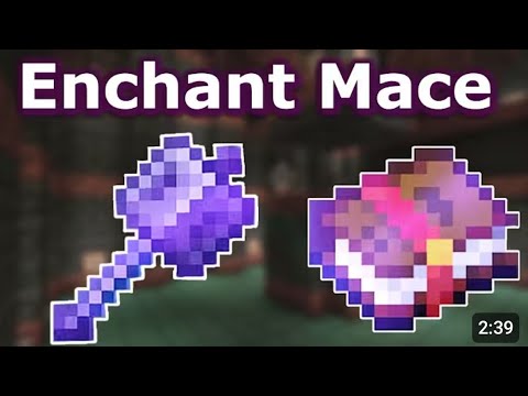 How to make GOD MACE IN MINECRAFT 😦 - YouTube