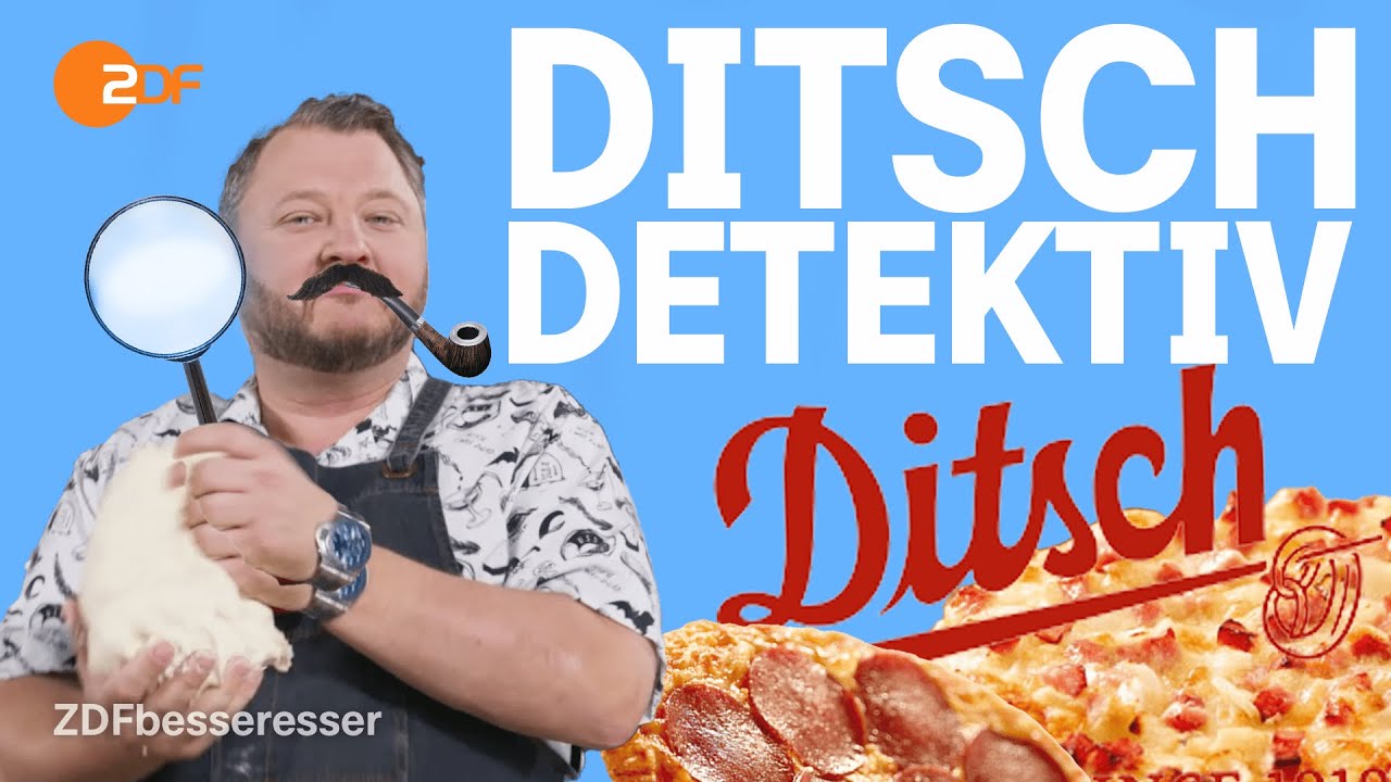 Denkste Ditsch: Sebastian deckt den Trick der Pulver Pizza auf - YouTube