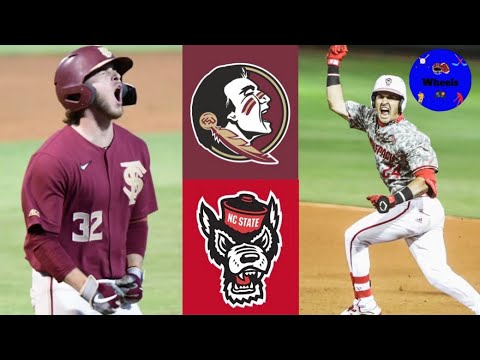 #16 Florida State vs #23 NC State Highlights (Great Series!) | 2021 ...