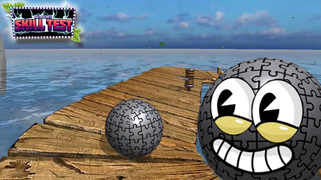 Ball balance Skill Test - Passing the eighteenth level! - YouTube