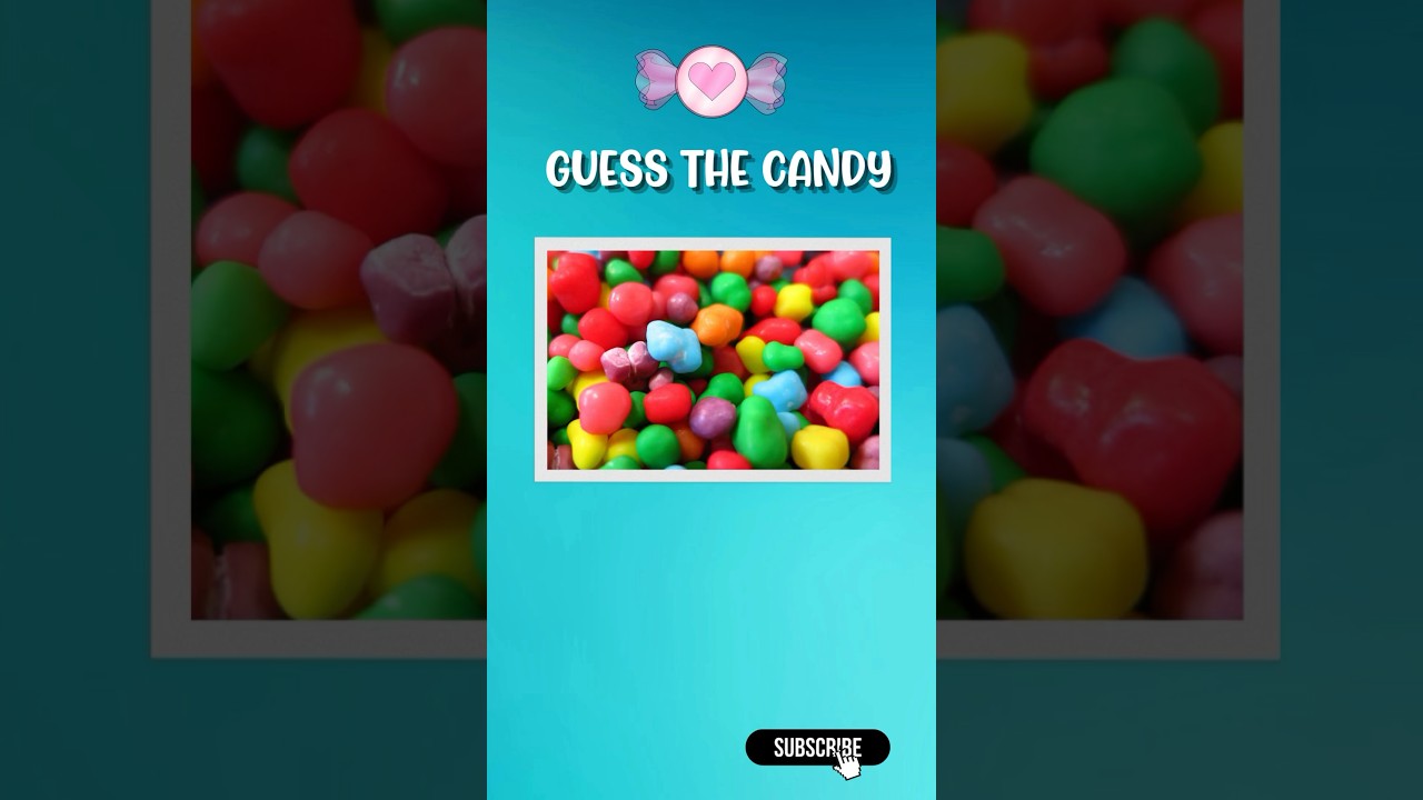 Candy Knowledge Challenge: Can You Guess the Candies? 🍭🍫🍬 - YouTube