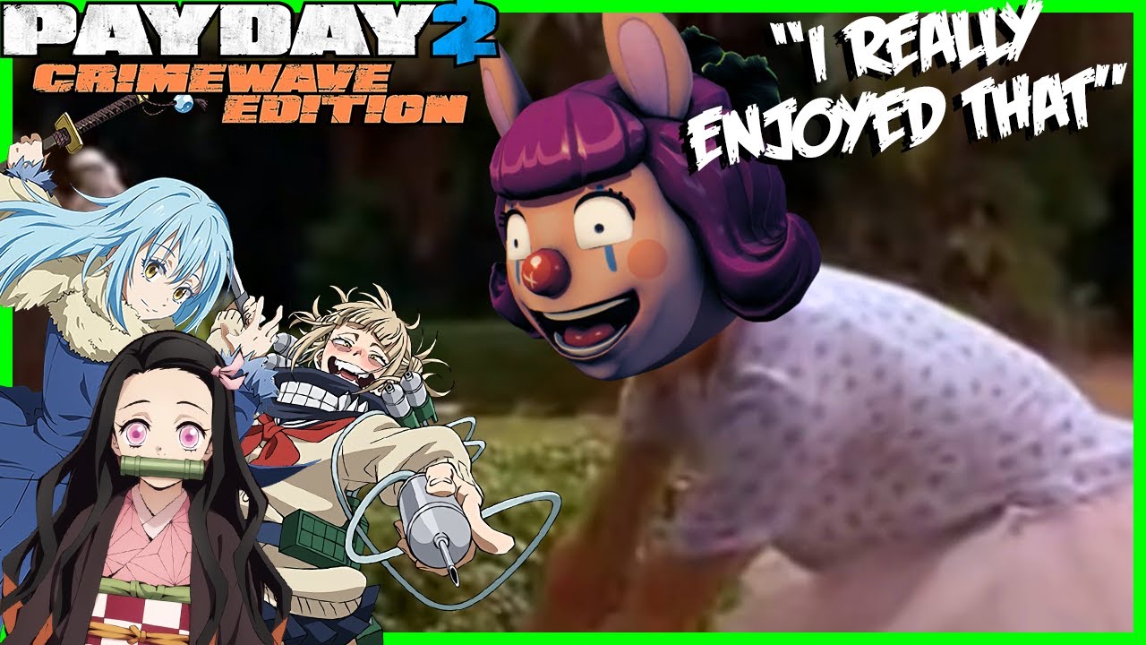 JACKET'S ANIME ADDICTION!! || Payday 2 Funny Moments - YouTube