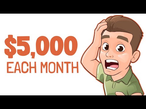 How Much $ Do You Need Invested To Live Off Dividends? ($5000 /month)